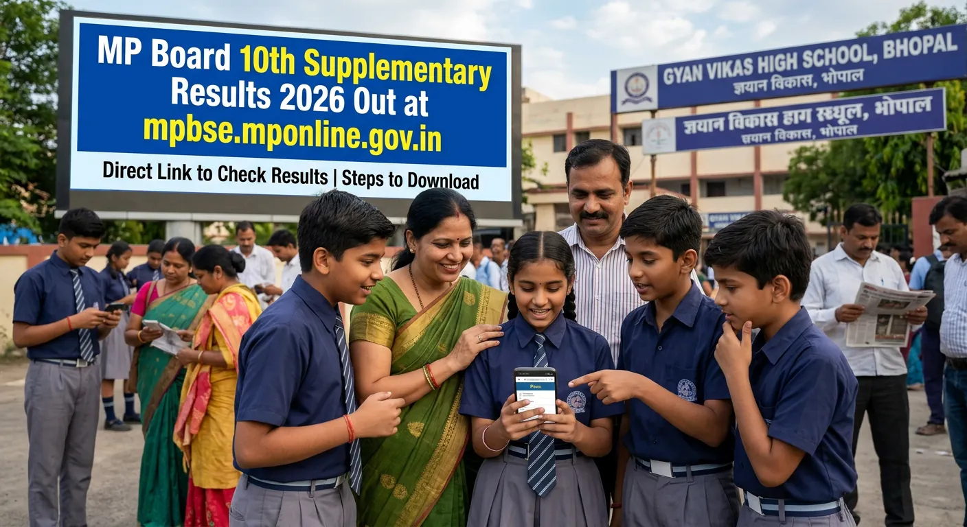 MP Board 10th Result 2026 Out At Mpbse.mponline.gov.in: Direct Link ...